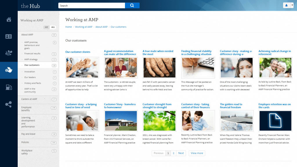 Three keys to post-hierarchical intranet IAs (two old, one new)