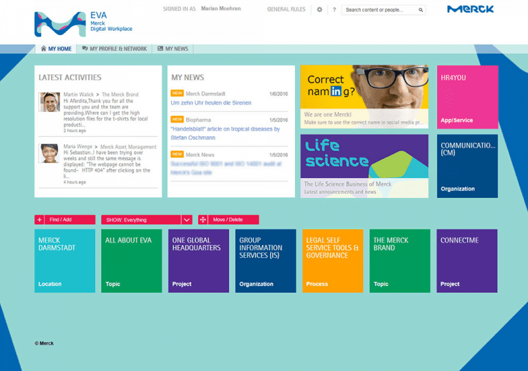 Merck: Leading transformation with the intranet - Step Two
