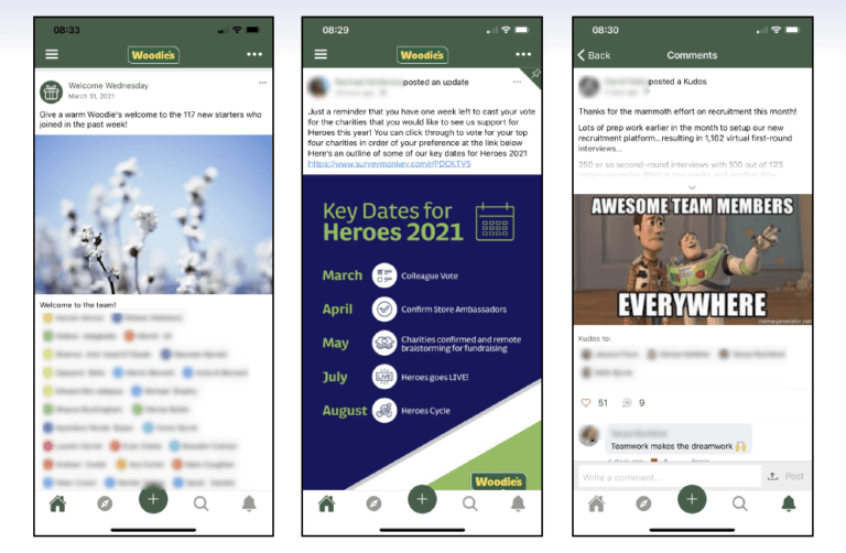 Woodie's: Transforming employee engagement through a social platform ...