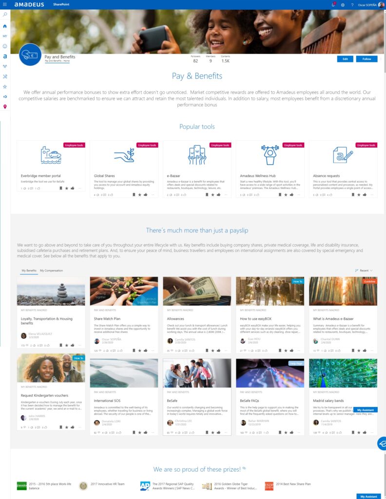 Your SharePoint intranet is for 'shop window' content